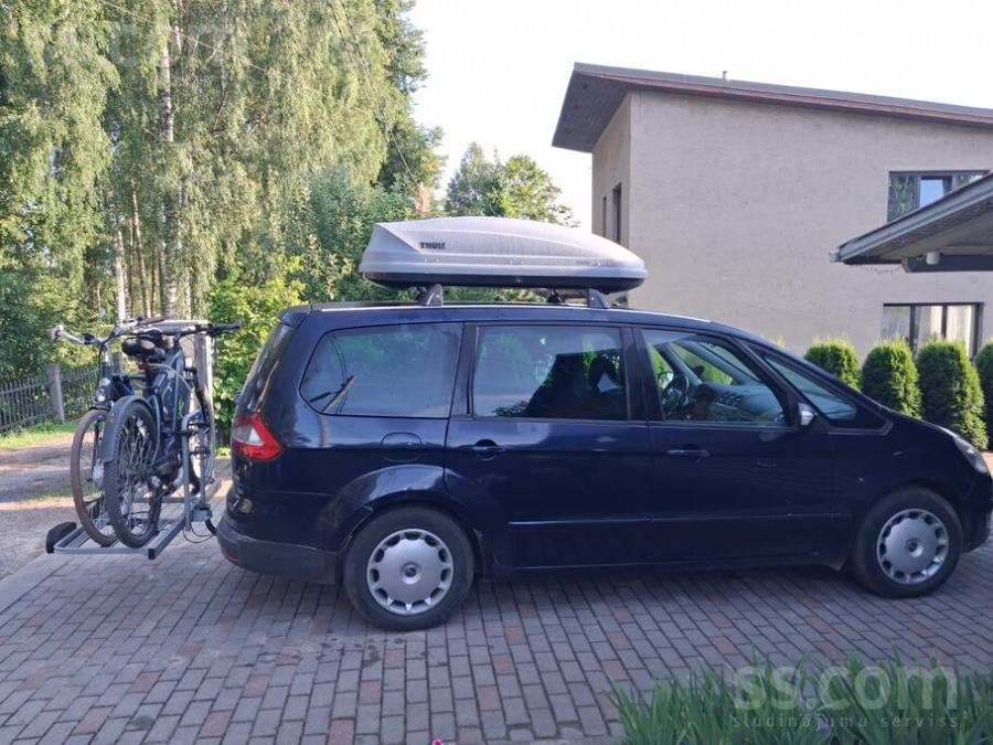 Blue Ford Galaxy 2006 in Cesis, with an engine capacity of 2.00 L and mileage of 379 thousand km for 1950 €, photo 8 on AUTOMOTO.COM.LV