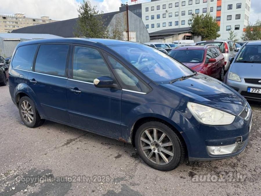 Blue Ford Galaxy 2008 in Tallinn, with an engine capacity of 2.00 L and mileage of 348 thousand km for 899 €, photo 1 on AUTOMOTO.COM.LV