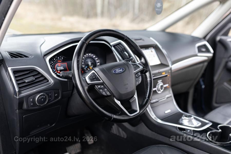 Zils Ford Galaxy 2019 Tallina, ar dzinēja tilpumu 2.00 L un nobraukumu 198 tūkst. km par 14999 €, foto 10 vietnē AUTOMOTO.COM.LV