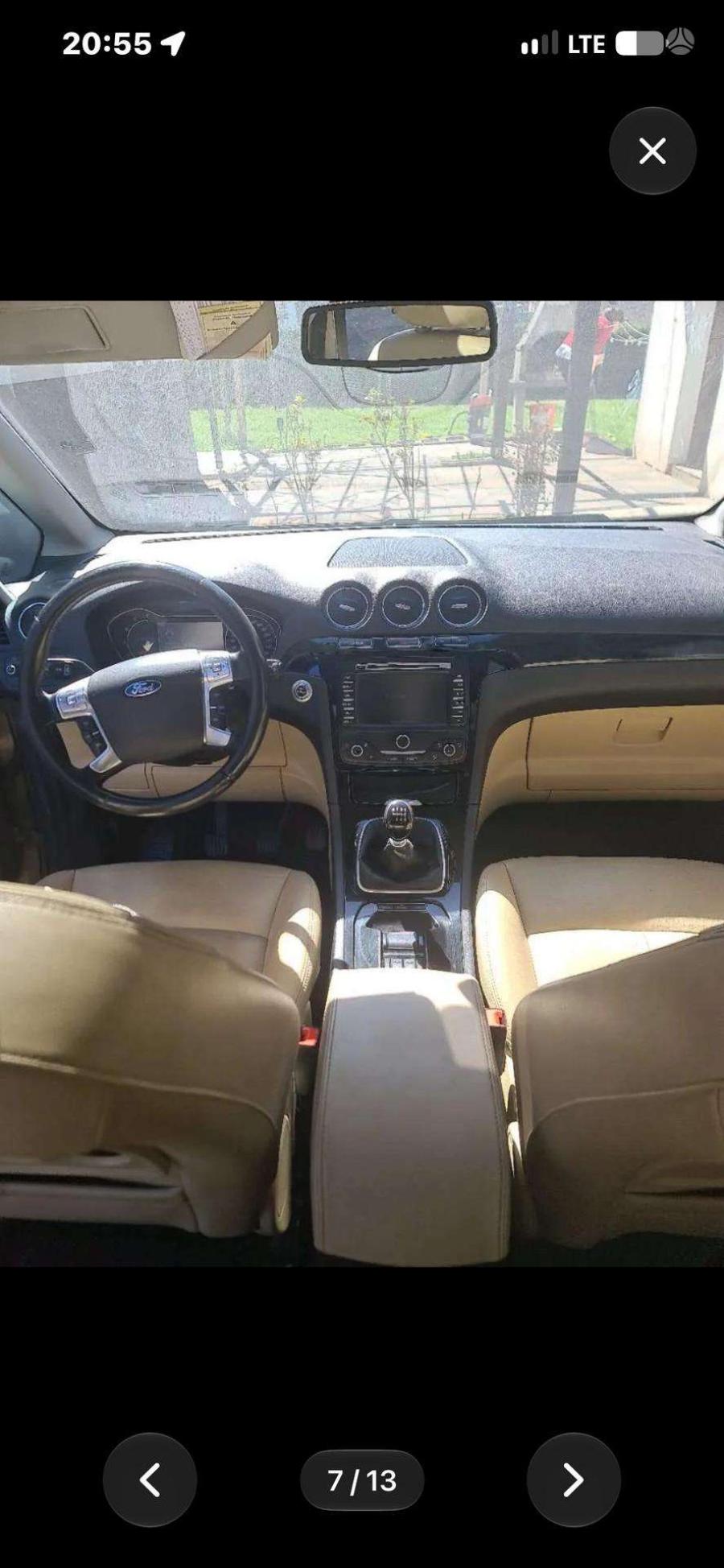 Brūns Ford Galaxy 2011 Marijampole, ar dzinēja tilpumu 1.56 L un nobraukumu 279 tūkst. km par 5999 €, foto 4 vietnē AUTOMOTO.COM.LV