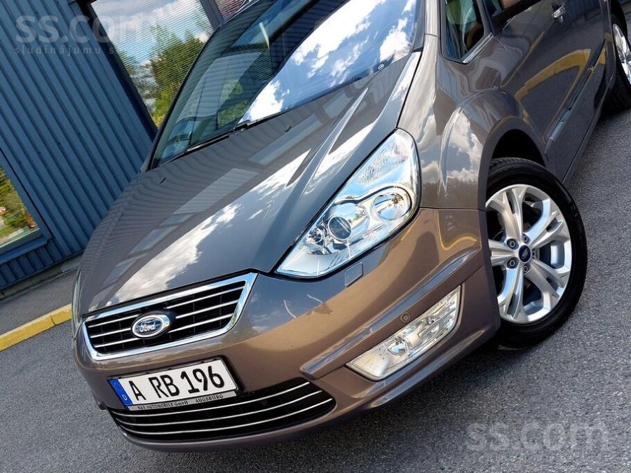 Brūns Ford Galaxy 2012 Rīga, ar dzinēja tilpumu 2.20 L un nobraukumu 230 tūkst. km par 1700 €, foto 12 vietnē AUTOMOTO.COM.LV