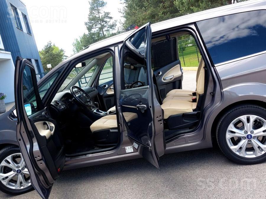 Brūns Ford Galaxy 2012 Rīga, ar dzinēja tilpumu 2.20 L un nobraukumu 230 tūkst. km par 1700 €, foto 16 vietnē AUTOMOTO.COM.LV