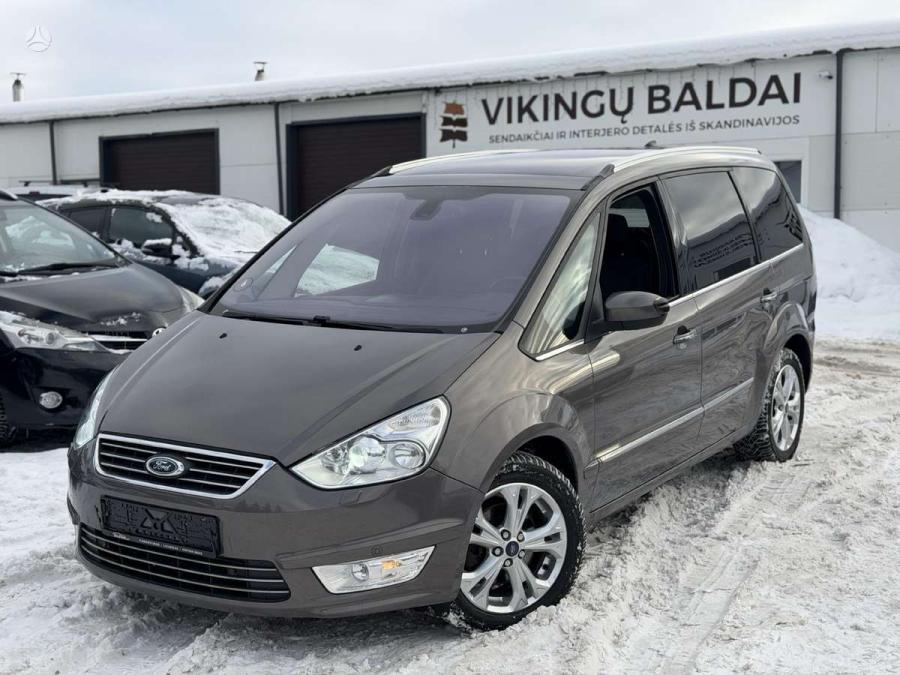 Brown Ford Galaxy 2012 in Utena, with an engine capacity of 2.18 L and mileage of 280 thousand km for 5690 €, photo 3 on AUTOMOTO.COM.LV