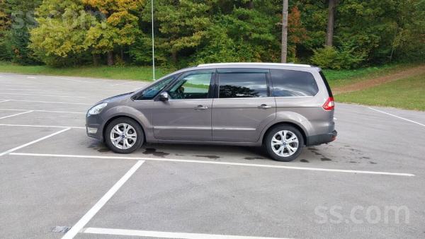 Brown Ford Galaxy 2014 in Aluksne, with an engine capacity of 2.00 L and mileage of 0 thousand km for 4600 €, photo 9 on AUTOMOTO.COM.LV
