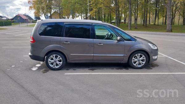 Brown Ford Galaxy 2014 in Aluksne, with an engine capacity of 2.00 L and mileage of 0 thousand km for 4600 €, photo 10 on AUTOMOTO.COM.LV