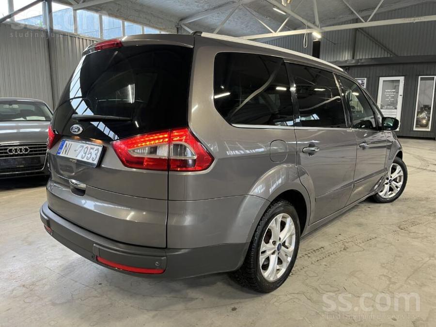 Brown Ford Galaxy 2015 in Riga, with an engine capacity of 2.00 L and mileage of 0 thousand km for 6490 €, photo 6 on AUTOMOTO.COM.LV