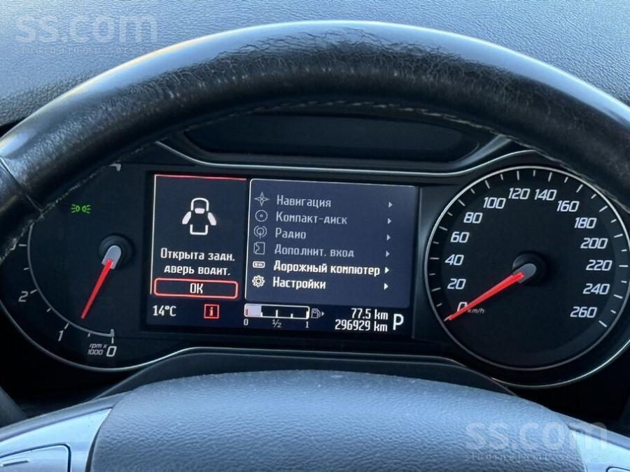 Ford Galaxy 2011 in Talsi, with an engine capacity of 2.00 L and mileage of 296 thousand km for 4970 €, photo 12 on AUTOMOTO.COM.LV