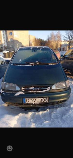 Zaļš Ford Galaxy 1998 Viļņa, ar dzinēja tilpumu 1.90 L un nobraukumu 617 tūkst. km par 400 €, foto  vietnē AUTOMOTO.COM.LV