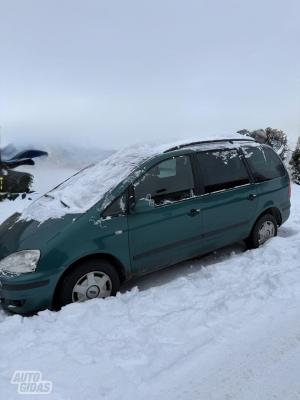 Green Ford Galaxy 2000 in Panevezys, with an engine capacity of 1.90 L and mileage of 415 thousand km for 400 €, photo 2 on AUTOMOTO.COM.LV