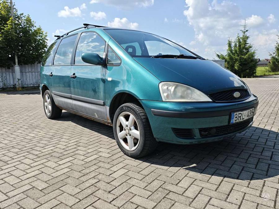 Зеленый Форд Галакси 2001 в Каунас, объемом двигателя 1.90 л и пробегом 386 тыс. км за 750 €, фото 6 на AUTOMOTO.COM.LV