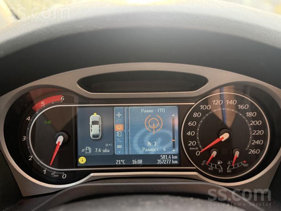 Green Ford Galaxy 2009 in Riga, with an engine capacity of 2.20 L and mileage of 357 thousand km for 3999 €, photo 22 on AUTOMOTO.COM.LV