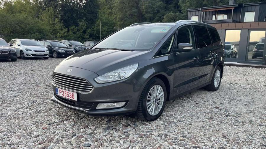 Green Ford Galaxy 2017 in Kaunas, with an engine capacity of 2.00 L and mileage of 270 thousand km for 8600 €, photo 1 on AUTOMOTO.COM.LV