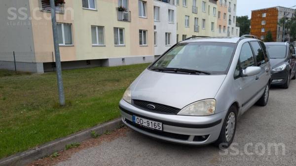 Pelēks Ford Galaxy 2002 Rīga, ar dzinēja tilpumu 1.90 L un nobraukumu 314 tūkst. km par 1000 €, foto 1 vietnē AUTOMOTO.COM.LV