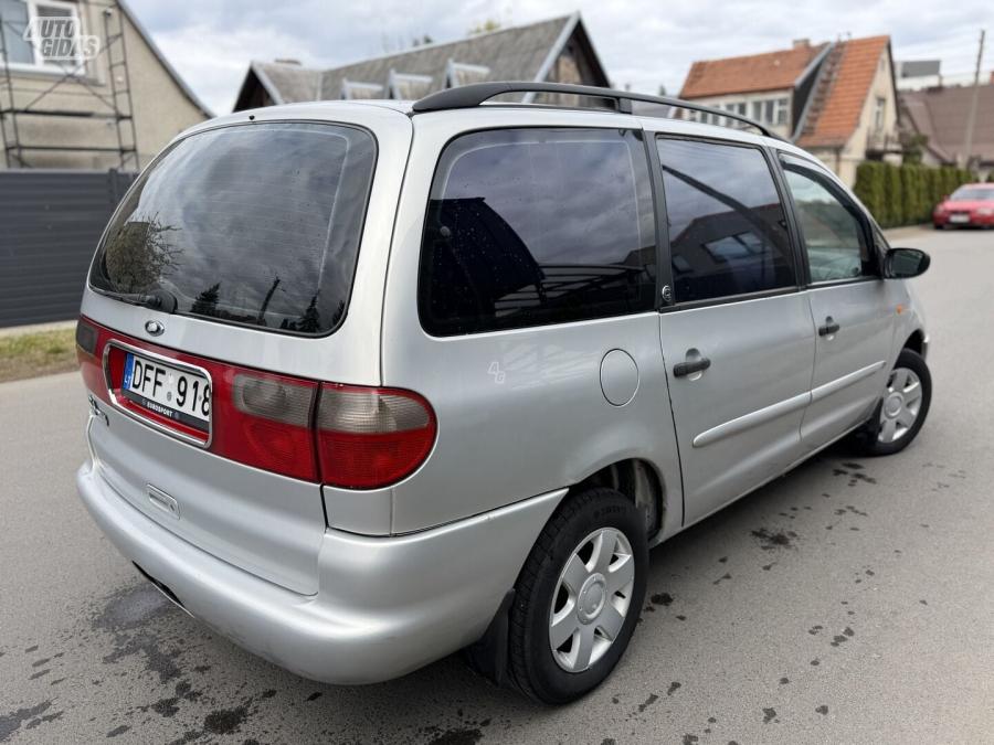 Pelēks Ford Galaxy 1996 Kauņa, ar dzinēja tilpumu 1.90 L un nobraukumu 288 tūkst. km par 1380 €, foto 7 vietnē AUTOMOTO.COM.LV