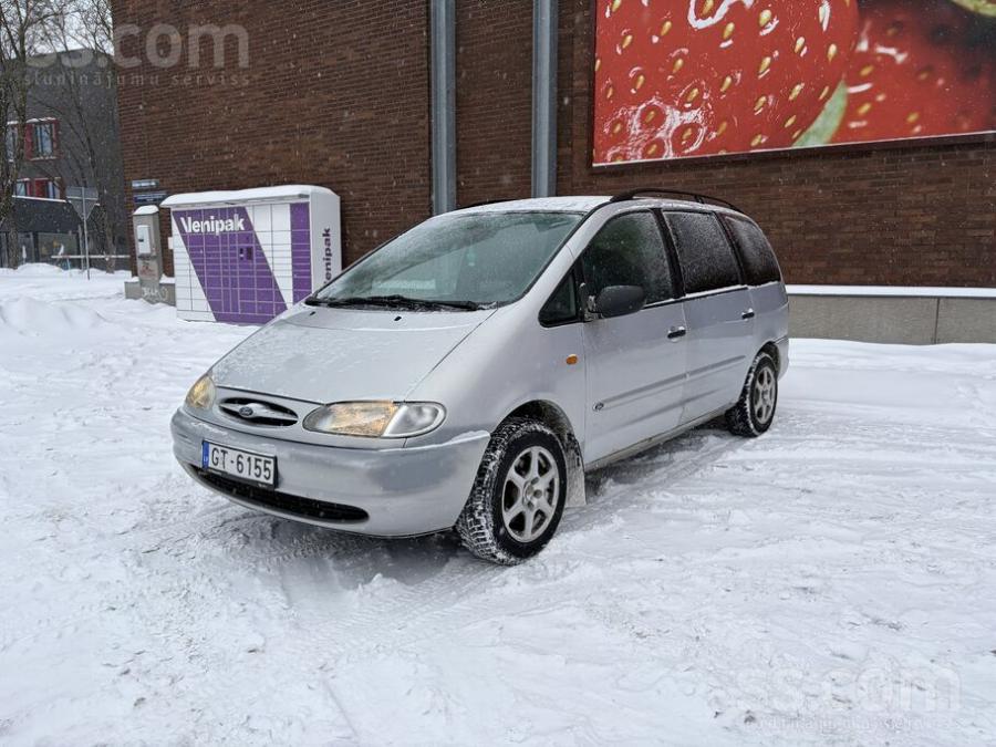 Pelēks Ford Galaxy 1997 Rīga, ar dzinēja tilpumu 1.90 L un nobraukumu 368 tūkst. km par 1400 €, foto 1 vietnē AUTOMOTO.COM.LV