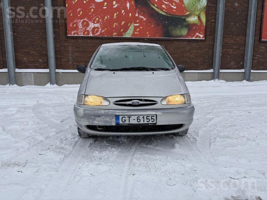 Pelēks Ford Galaxy 1997 Rīga, ar dzinēja tilpumu 1.90 L un nobraukumu 368 tūkst. km par 1400 €, foto 2 vietnē AUTOMOTO.COM.LV