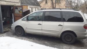 Pelēks Ford Galaxy 1999 Marijampole, ar dzinēja tilpumu 1.90 L un nobraukumu 390 tūkst. km par 400 €, foto  vietnē AUTOMOTO.COM.LV