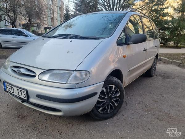Pelēks Ford Galaxy 1999 Kauņa, ar dzinēja tilpumu 1.90 L un nobraukumu 365 tūkst. km par 650 €, foto 1 vietnē AUTOMOTO.COM.LV