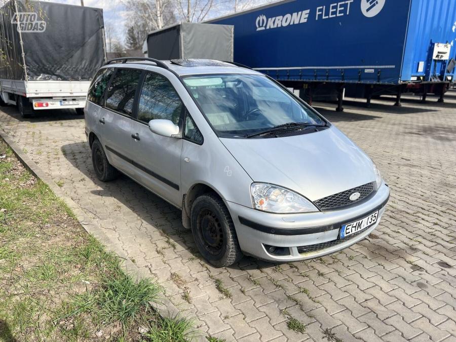 Grey Ford Galaxy 2001 in Vilnius, with an engine capacity of 1.90 L and mileage of 243 thousand km for 650 €, photo 3 on AUTOMOTO.COM.LV