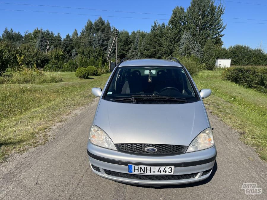 Grey Ford Galaxy 2001 in Panevezys, with an engine capacity of 1.90 L and mileage of 346 thousand km for 1300 €, photo 7 on AUTOMOTO.COM.LV