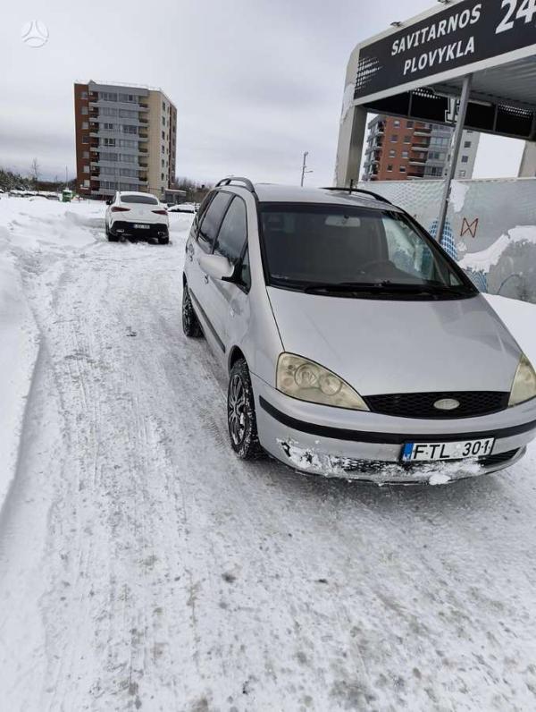Серый Форд Галакси 2002 в Гаргждай, объемом двигателя 1.90 л и пробегом 278 тыс. км за 750 €, фото 4 на AUTOMOTO.COM.LV