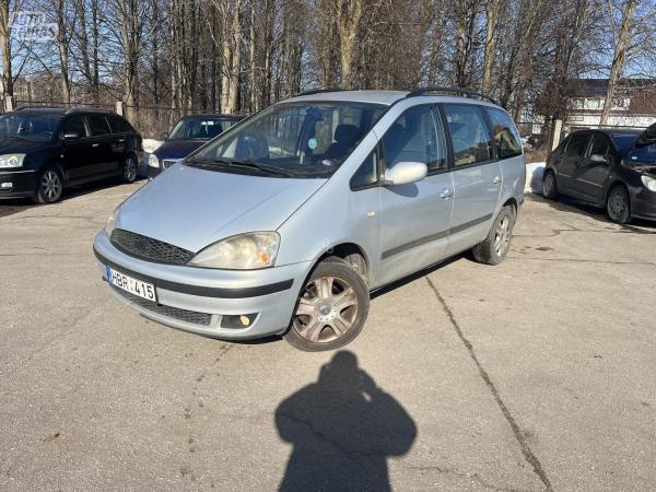 Pelēks Ford Galaxy 2002 Šauļi, ar dzinēja tilpumu 1.90 L un nobraukumu 296 tūkst. km par 749 €, foto 1 vietnē AUTOMOTO.COM.LV