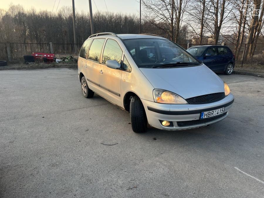 Grey Ford Galaxy 2002 in Siauliai, with an engine capacity of 1.90 L and mileage of 294 thousand km for 999 €, photo 3 on AUTOMOTO.COM.LV