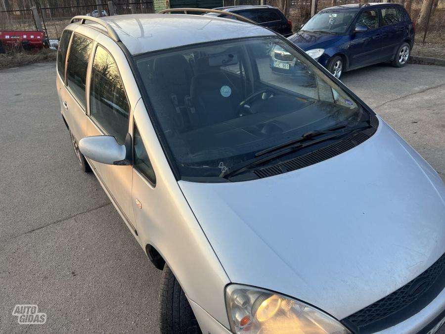Grey Ford Galaxy 2002 in Siauliai, with an engine capacity of 1.90 L and mileage of 294 thousand km for 999 €, photo 12 on AUTOMOTO.COM.LV