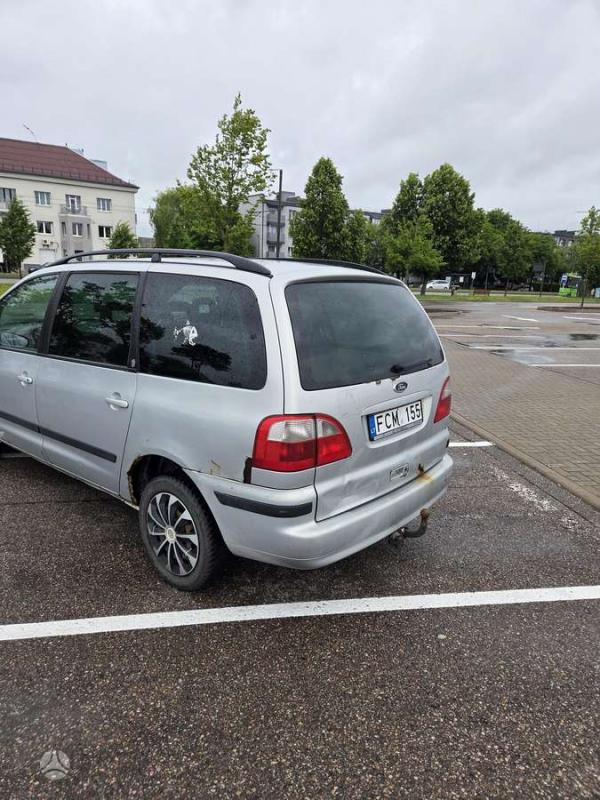 Grey Ford Galaxy 2002 in Kaunas, with an engine capacity of 1.90 L and mileage of 529 thousand km for 799 €, photo 3 on AUTOMOTO.COM.LV