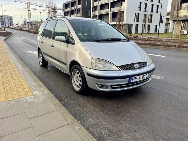 Grey Ford Galaxy 2003 in Vilnius, with an engine capacity of 1.90 L and mileage of 360 thousand km for 1500 €, photo 4 on AUTOMOTO.COM.LV