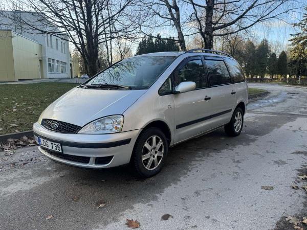 Pelēks Ford Galaxy 2003 Plungė, ar dzinēja tilpumu 1.90 L un nobraukumu 222 tūkst. km par 1470 €, foto 1 vietnē AUTOMOTO.COM.LV