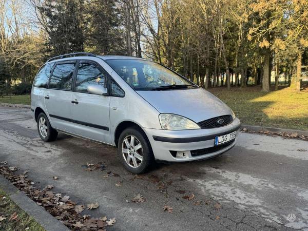 Pelēks Ford Galaxy 2003 Plungė, ar dzinēja tilpumu 1.90 L un nobraukumu 222 tūkst. km par 1470 €, foto 2 vietnē AUTOMOTO.COM.LV