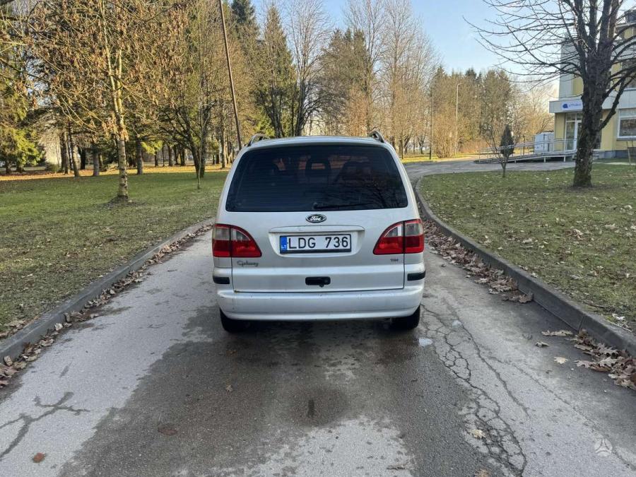 Pelēks Ford Galaxy 2003 Plungė, ar dzinēja tilpumu 1.90 L un nobraukumu 222 tūkst. km par 1470 €, foto 5 vietnē AUTOMOTO.COM.LV