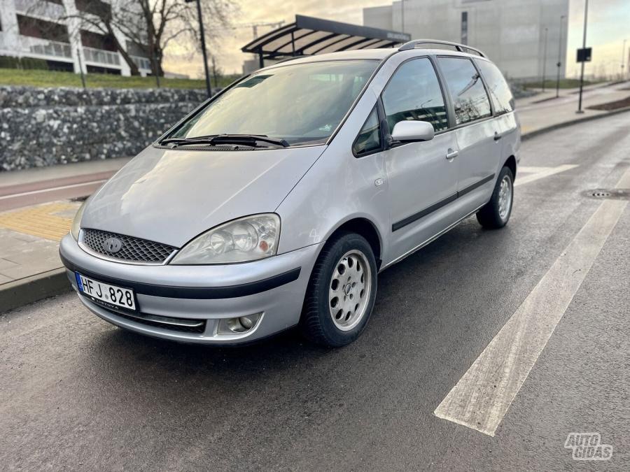 Grey Ford Galaxy 2003 in Vilnius, with an engine capacity of 1.90 L and mileage of 360 thousand km for 1650 €, photo 1 on AUTOMOTO.COM.LV