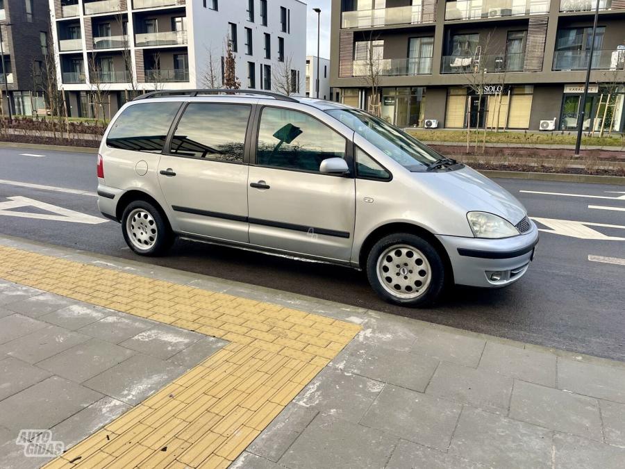Grey Ford Galaxy 2003 in Vilnius, with an engine capacity of 1.90 L and mileage of 360 thousand km for 1650 €, photo 5 on AUTOMOTO.COM.LV
