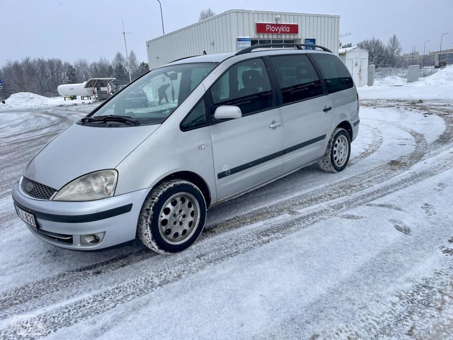 Pelēks Ford Galaxy 2003 Viļņa, ar dzinēja tilpumu 1.90 L un nobraukumu 360 tūkst. km par 1650 €, foto 8 vietnē AUTOMOTO.COM.LV