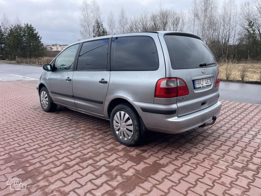 Grey Ford Galaxy 2003 in Vilnius, with an engine capacity of 1.90 L and mileage of 331 thousand km for 1500 €, photo 4 on AUTOMOTO.COM.LV