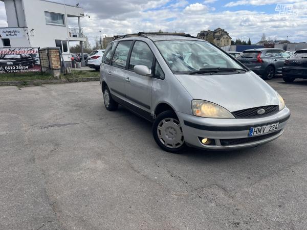 Pelēks Ford Galaxy 2003 Šauļi, ar dzinēja tilpumu 1.90 L un nobraukumu 496 tūkst. km par 999 €, foto 1 vietnē AUTOMOTO.COM.LV