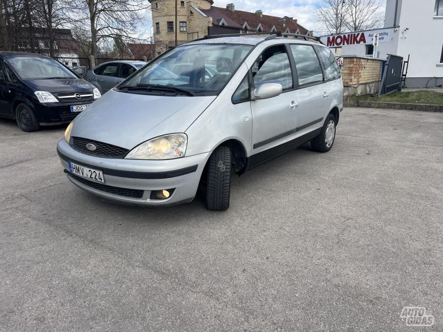 Pelēks Ford Galaxy 2003 Šauļi, ar dzinēja tilpumu 1.90 L un nobraukumu 496 tūkst. km par 999 €, foto 4 vietnē AUTOMOTO.COM.LV