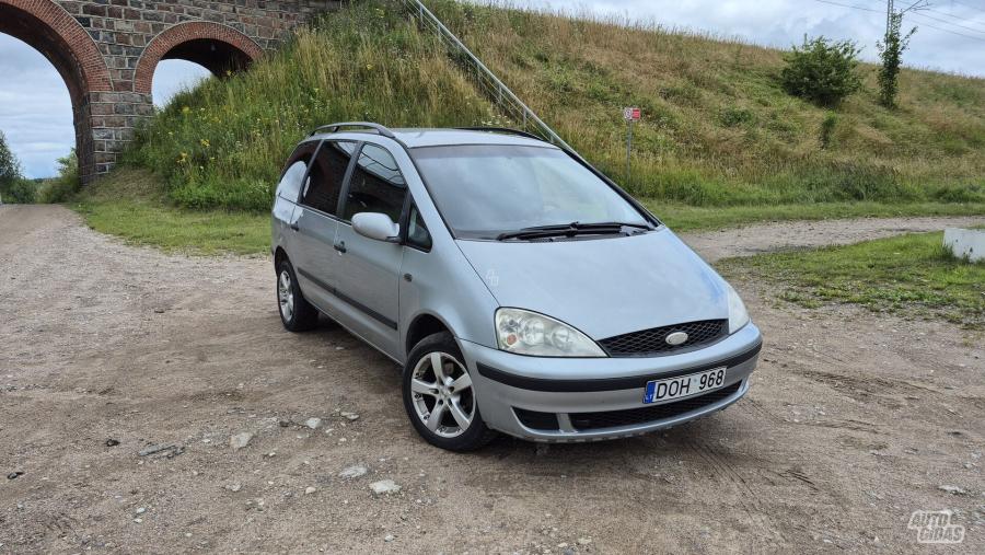 Grey Ford Galaxy 2003 in Kretinga, with an engine capacity of 1.90 L and mileage of 256 thousand km for 550 €, photo 7 on AUTOMOTO.COM.LV