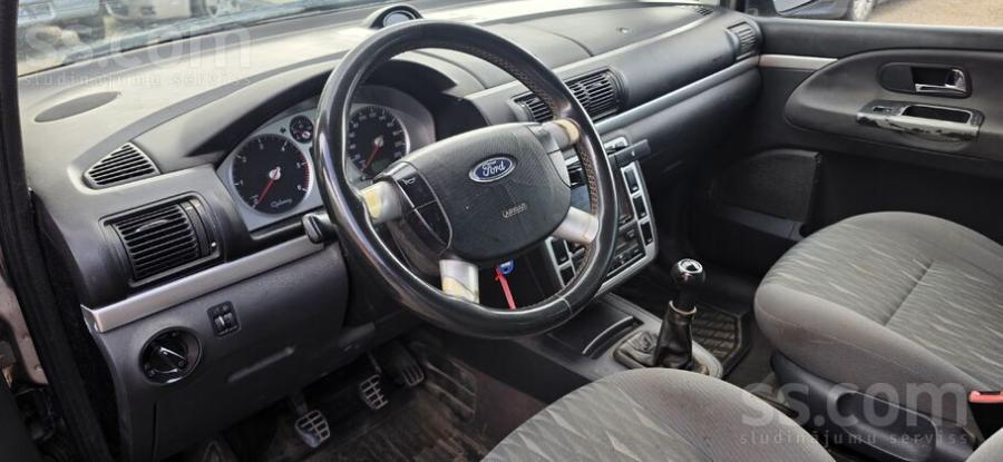 Pelēks Ford Galaxy 2003 Valmiera, ar dzinēja tilpumu 1.90 L un nobraukumu 338 tūkst. km par 950 €, foto 9 vietnē AUTOMOTO.COM.LV