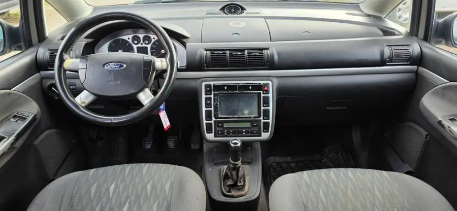 Pelēks Ford Galaxy 2003 Valmiera, ar dzinēja tilpumu 1.90 L un nobraukumu 338 tūkst. km par 950 €, foto 8 vietnē AUTOMOTO.COM.LV