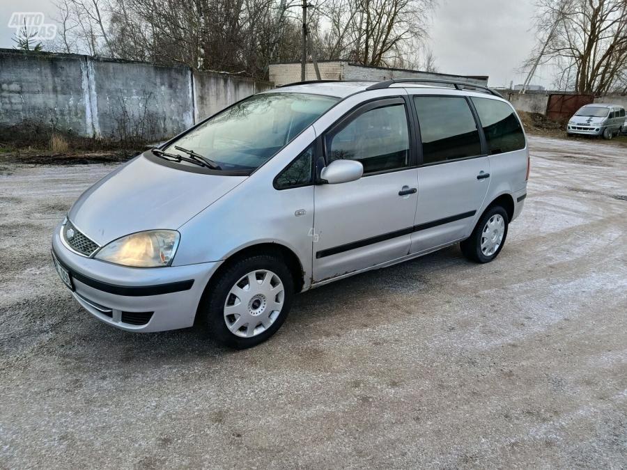 Pelēks Ford Galaxy 2004 Joniškis, ar dzinēja tilpumu 1.90 L un nobraukumu 350 tūkst. km par 600 €, foto 5 vietnē AUTOMOTO.COM.LV