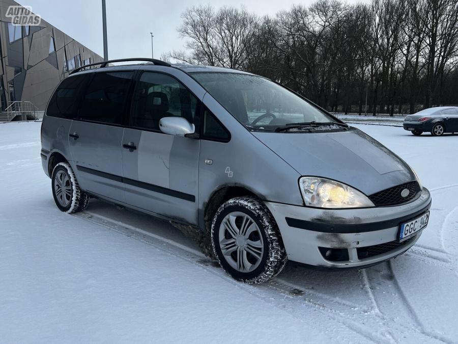 Grey Ford Galaxy 2004 in Siauliai, with an engine capacity of 1.90 L and mileage of 360 thousand km for 800 €, photo 3 on AUTOMOTO.COM.LV