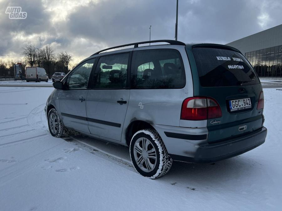 Grey Ford Galaxy 2004 in Siauliai, with an engine capacity of 1.90 L and mileage of 360 thousand km for 800 €, photo 6 on AUTOMOTO.COM.LV