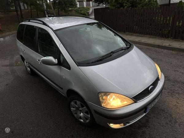 Grey Ford Galaxy 2004 in Vilnius, with an engine capacity of 1.90 L and mileage of 330 thousand km for 1000 €, photo 6 on AUTOMOTO.COM.LV