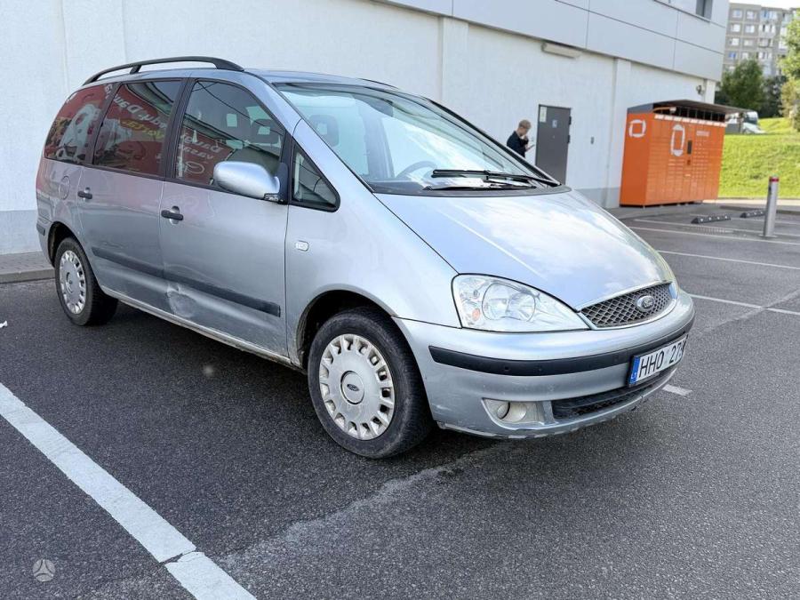 Pelēks Ford Galaxy 2004 Viļņa, ar dzinēja tilpumu 1.90 L un nobraukumu 241 tūkst. km par 650 €, foto 8 vietnē AUTOMOTO.COM.LV