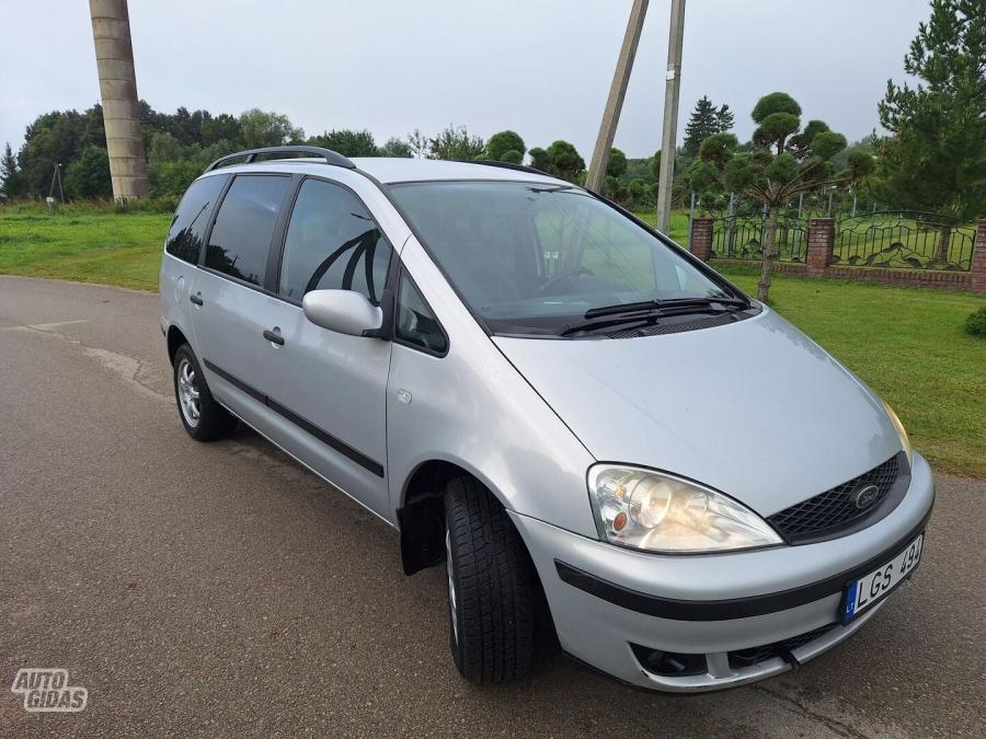 Grey Ford Galaxy 2004 in Vilkaviskis, with an engine capacity of 1.90 L and mileage of 370 thousand km for 1350 €, photo 3 on AUTOMOTO.COM.LV
