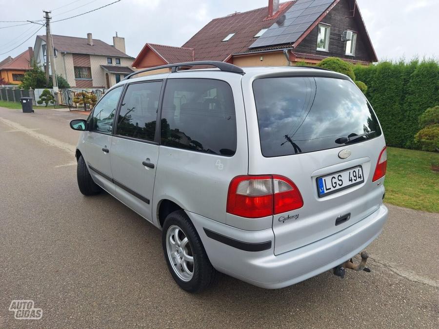 Grey Ford Galaxy 2004 in Vilkaviskis, with an engine capacity of 1.90 L and mileage of 370 thousand km for 1350 €, photo 6 on AUTOMOTO.COM.LV