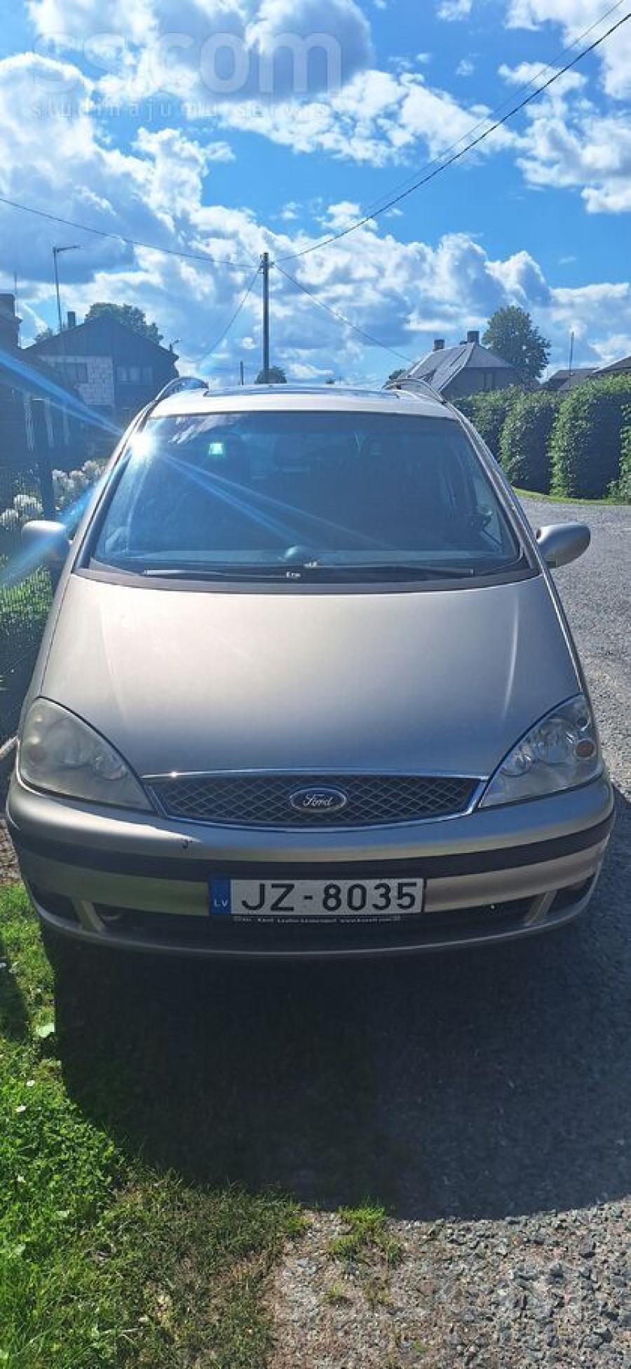 Pelēks Ford Galaxy 2005 Jelgava, ar dzinēja tilpumu 1.90 L un nobraukumu 370 tūkst. km par 800 €, foto 1 vietnē AUTOMOTO.COM.LV